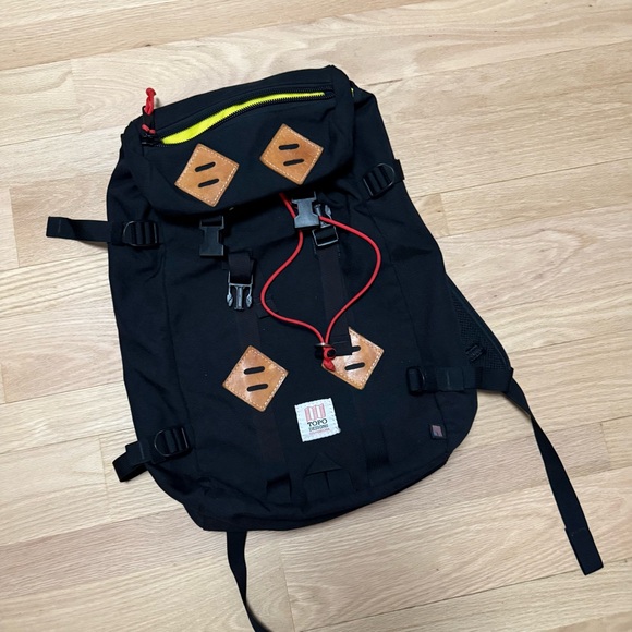 Topo Designs | Bags | Topo Designs Black Backpack | Poshmark